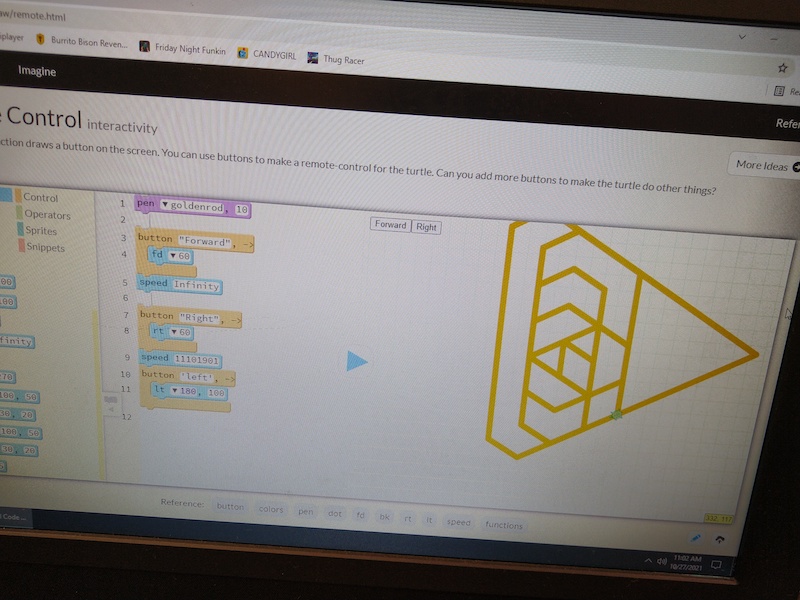 Pencilcode.net Student Work | Occasional Observations of Traveling ...