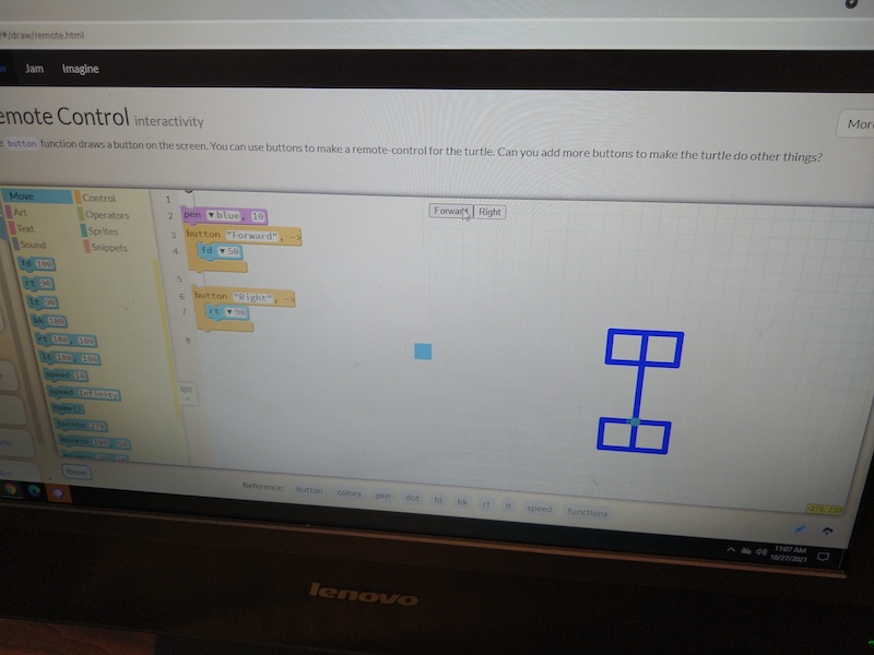 Pencilcode.net Student Work | Occasional Observations of Traveling ...